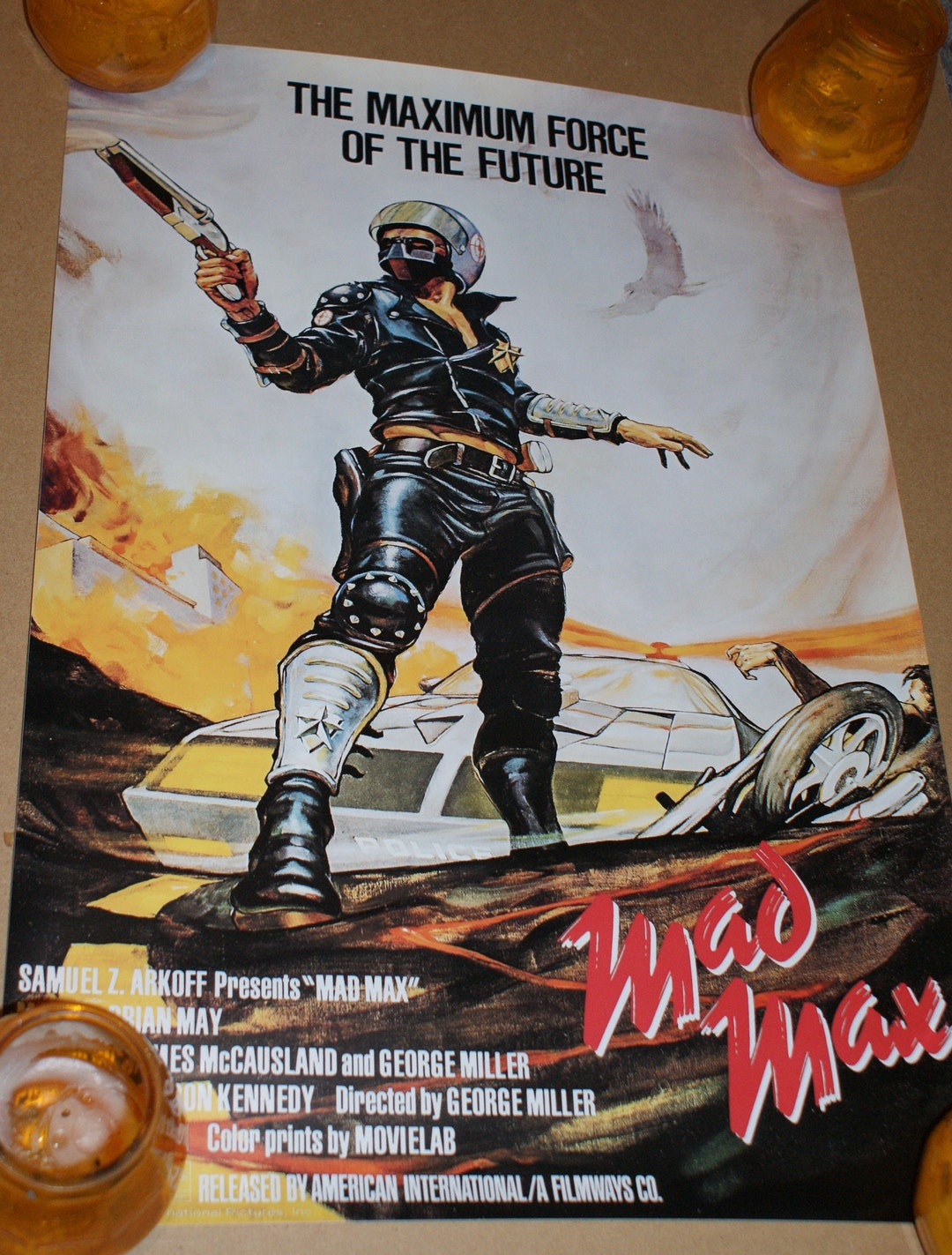 Mad Max Poster Druck Professionell Gedruckte Wandkunst Letzter Rest A2 ...