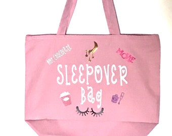 Sleepover Party Bag - Etsy