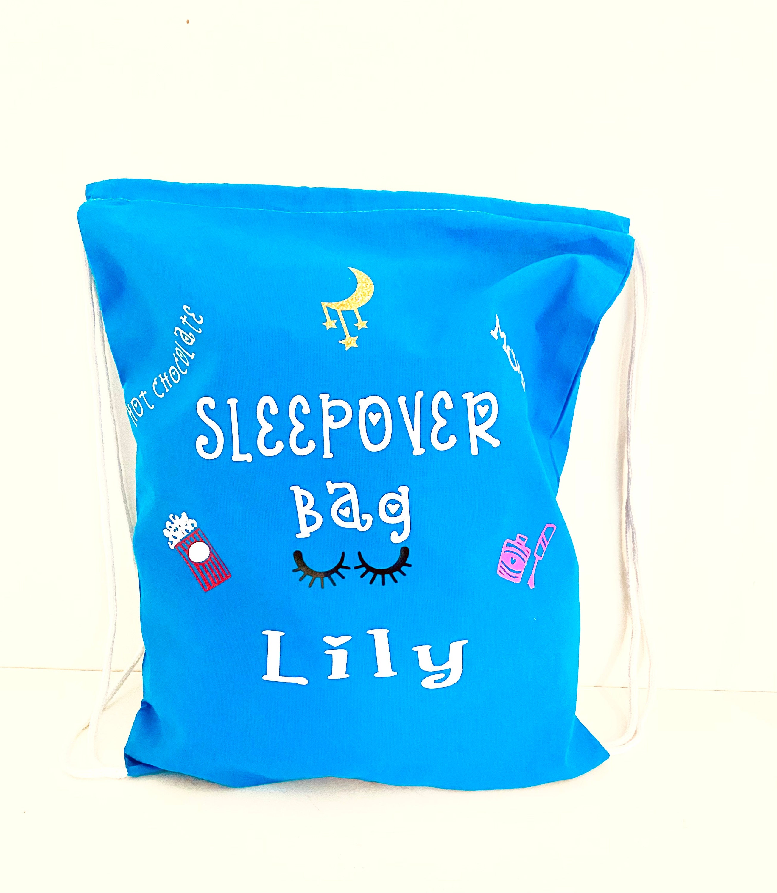 Birthday Party Invitation Sleepover Backpack/birthday Party Idea ...