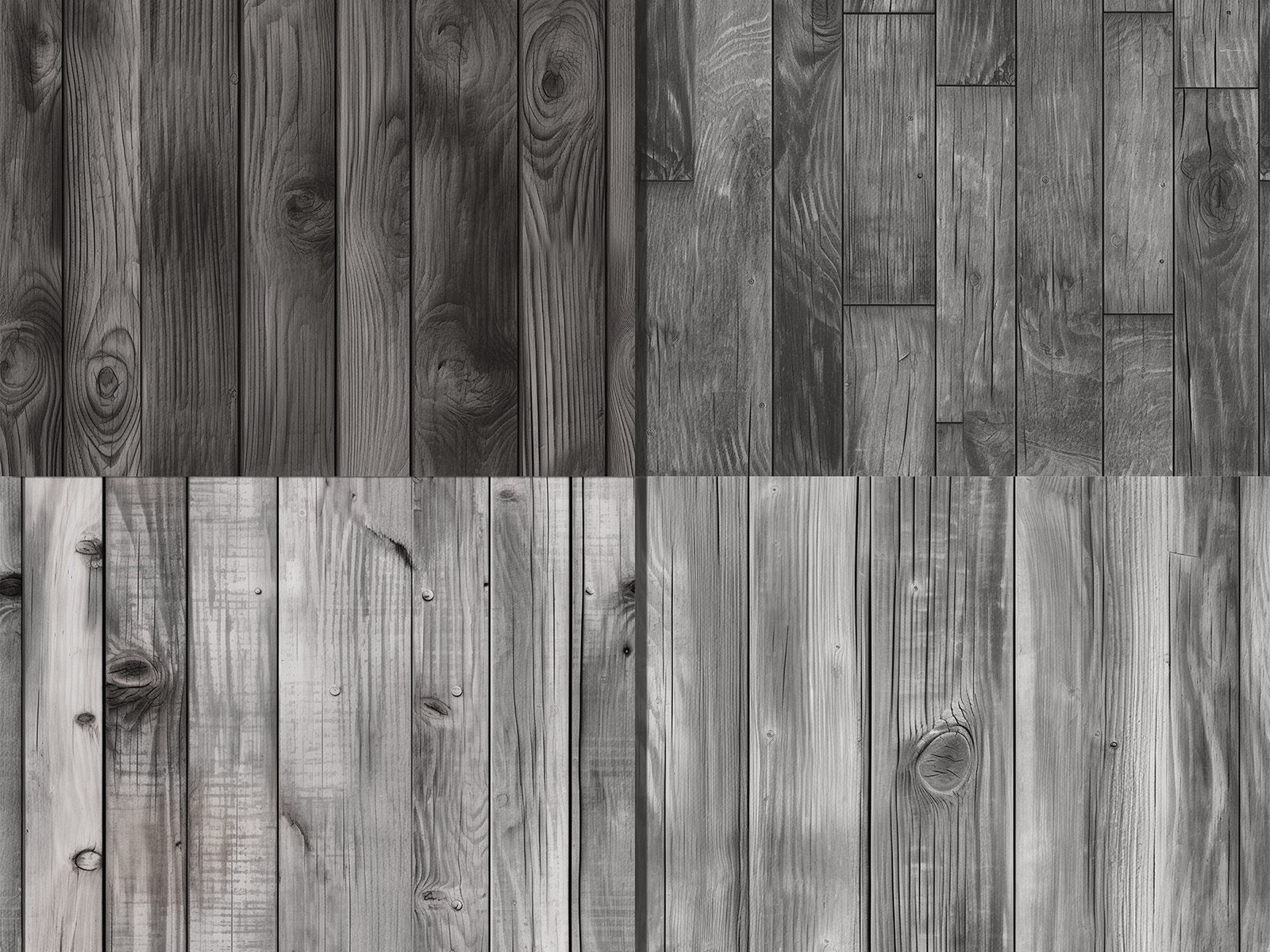 12 Rustic Gray Wood Texture Seamless Patterns Shabby Chic - Etsy