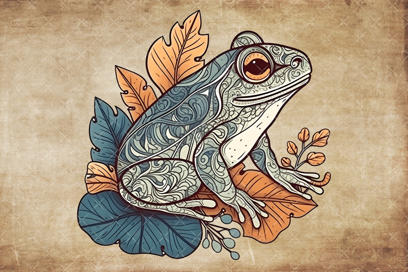 Cottagecore Frog Mushroom PNG Bundle Boho Frog Sublimation - Etsy