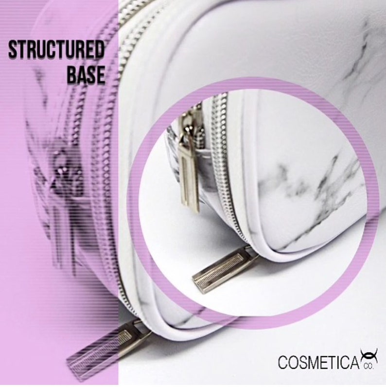 Marble Makeup Bag Marble Makeup Organizer Marble Pencil - Etsy