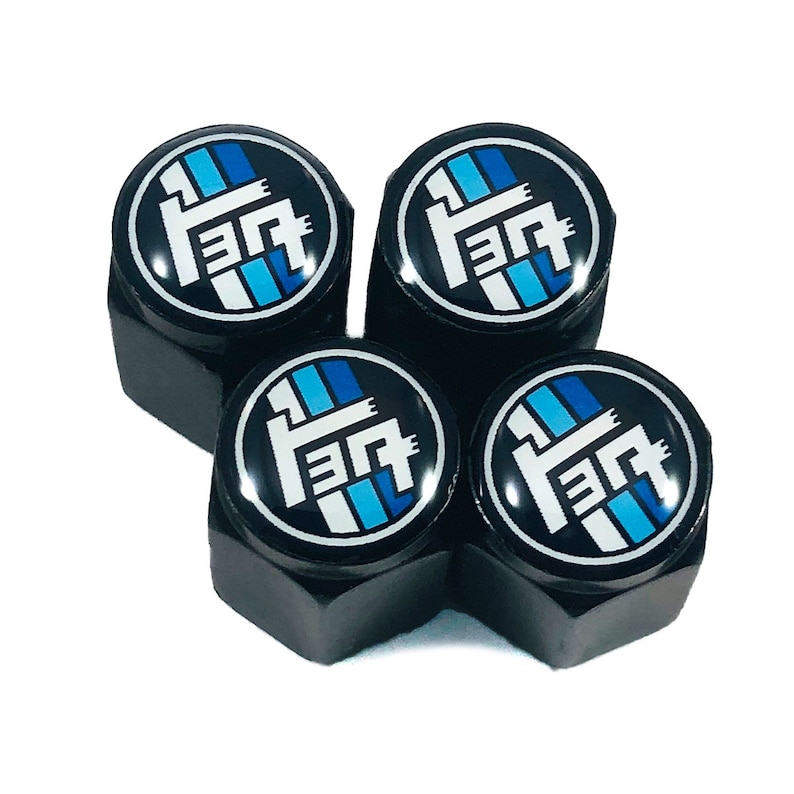 Tire Valve Stem Caps for Retro Toyota Teq Logo Land Cruiser (set of 4 ...