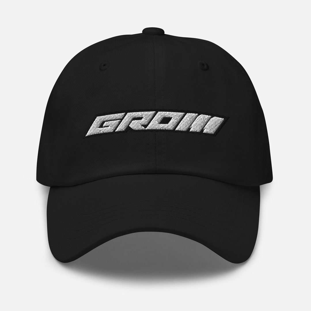 Grom Emblem Embroidered Baseball Hat - Etsy