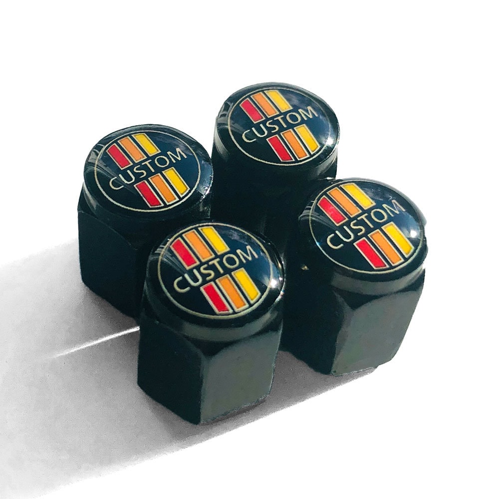 Custom Tire Valve Stem Caps set of 4 - Etsy