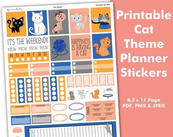 Printable Hollywood Movies Weekly Theme Planner Calendar Bullet Journal ...