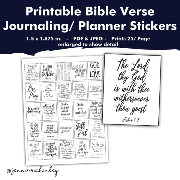 Printable Lds Scripture Stickers - Etsy