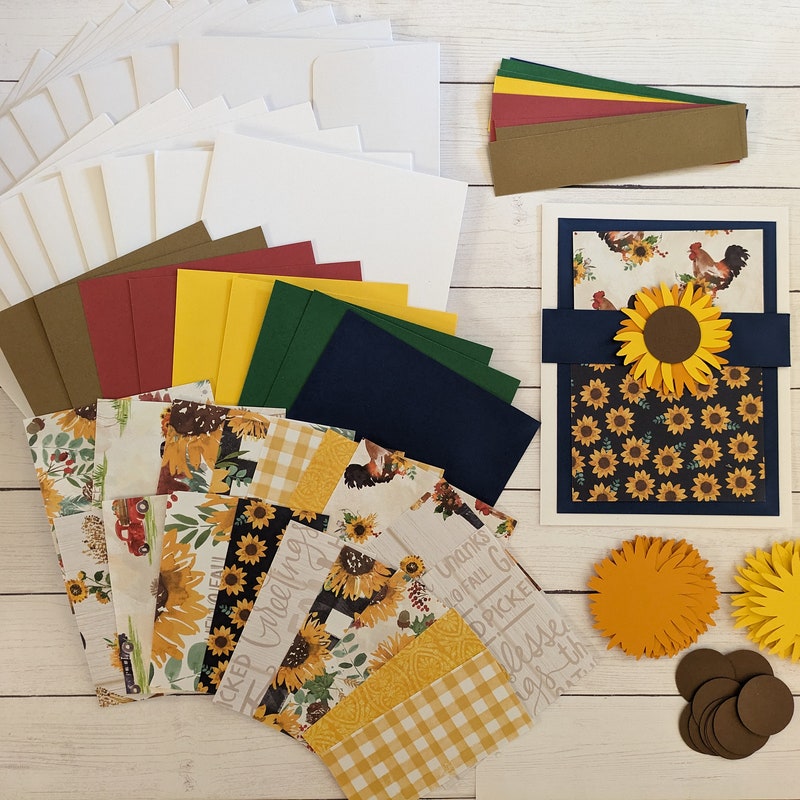 Handmade Cards Kit - Etsy