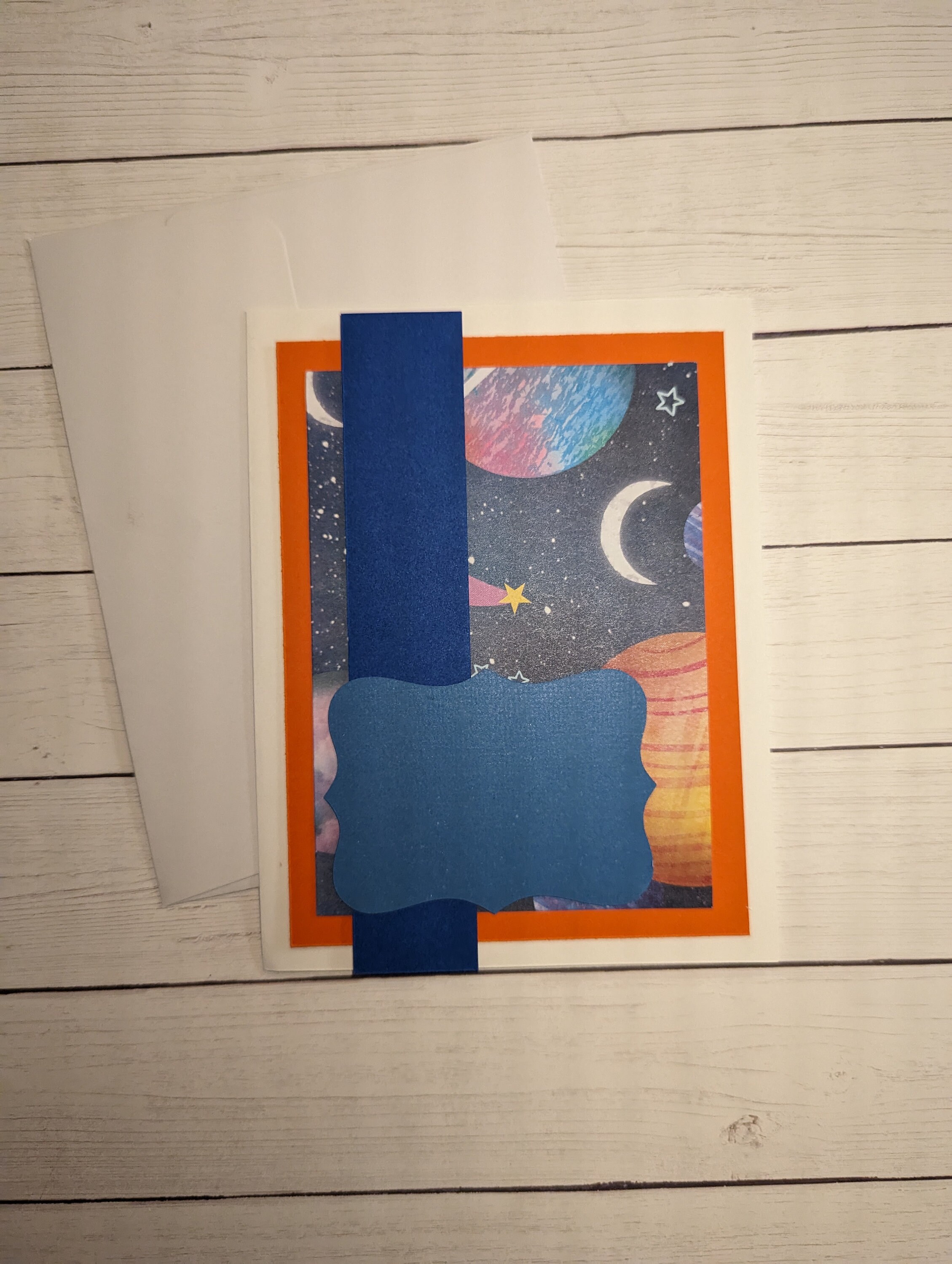 Outer Space Card Making Kit for Kids DIY Teen Beginner Craft - Etsy