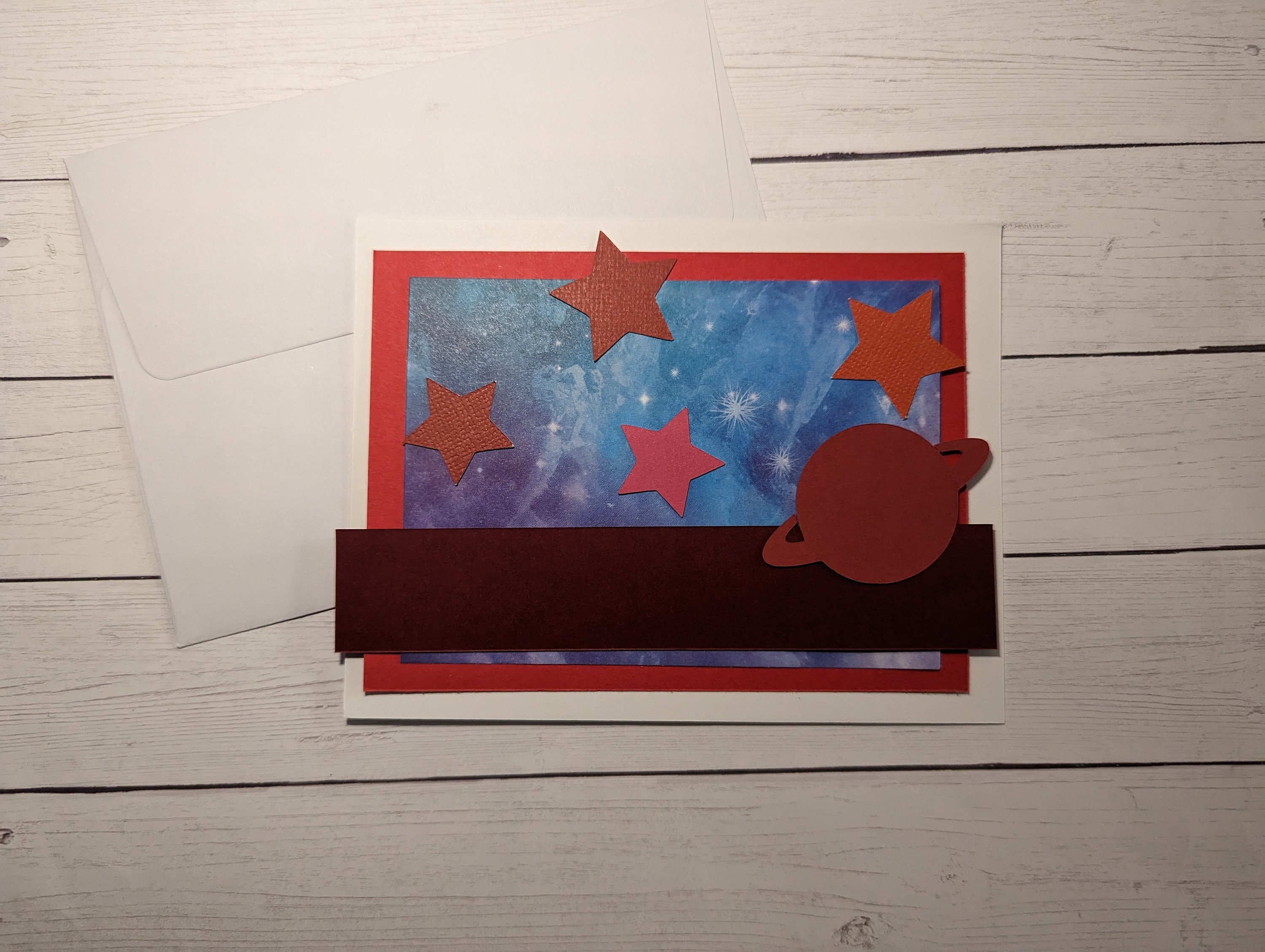 Outer Space Card Making Kit for Kids DIY Teen Beginner Craft - Etsy