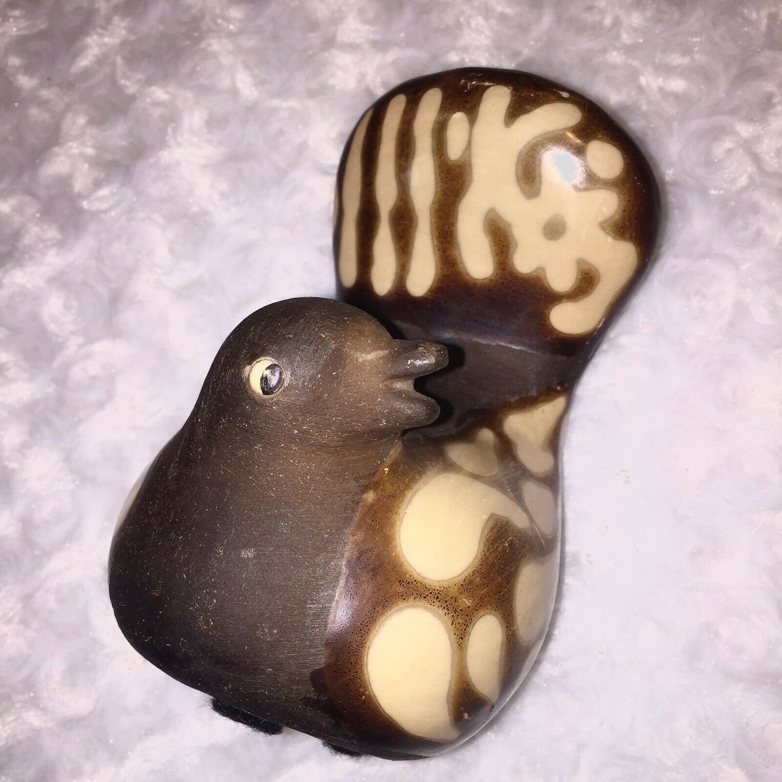 Chulucanas Pottery Bird Dove Figure Ernesto Valladares Sanchez Peru ...