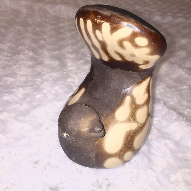 Chulucanas Pottery Bird Dove Figure Ernesto Valladares Sanchez Peru ...