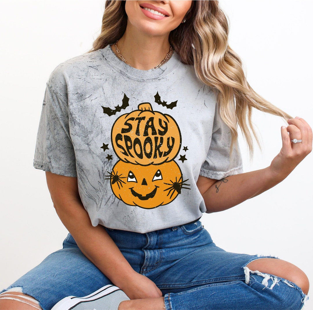 Stay Spooky DTF Transfer Ready to Press King of Halloween, Any Fabric, Very Durable, Ready to ...