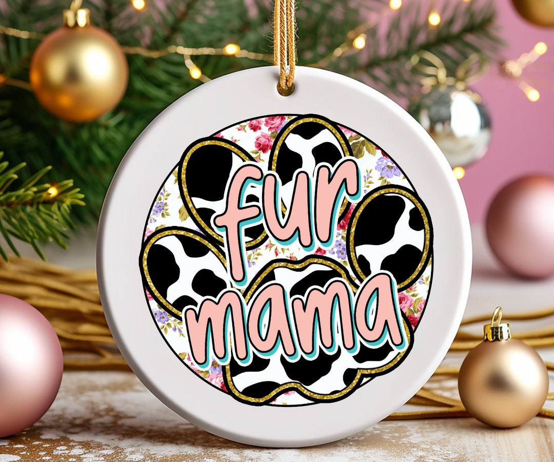 Fur Mama UV DTF Transfer Decal Ready to Apply RTS No Heat Permanent ...