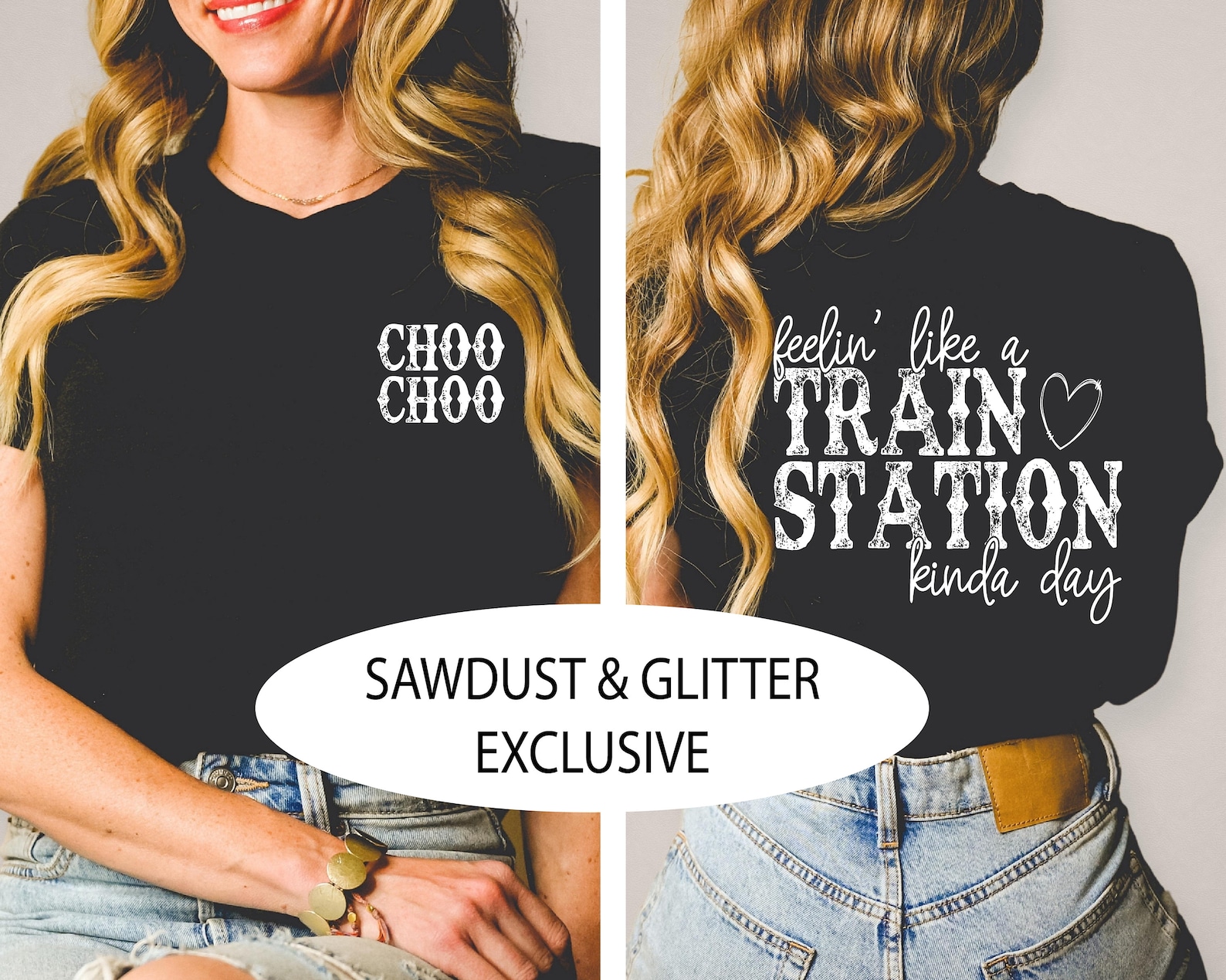 Feelin Like a Train Station Kinda Day Screen Print Transfer - Etsy