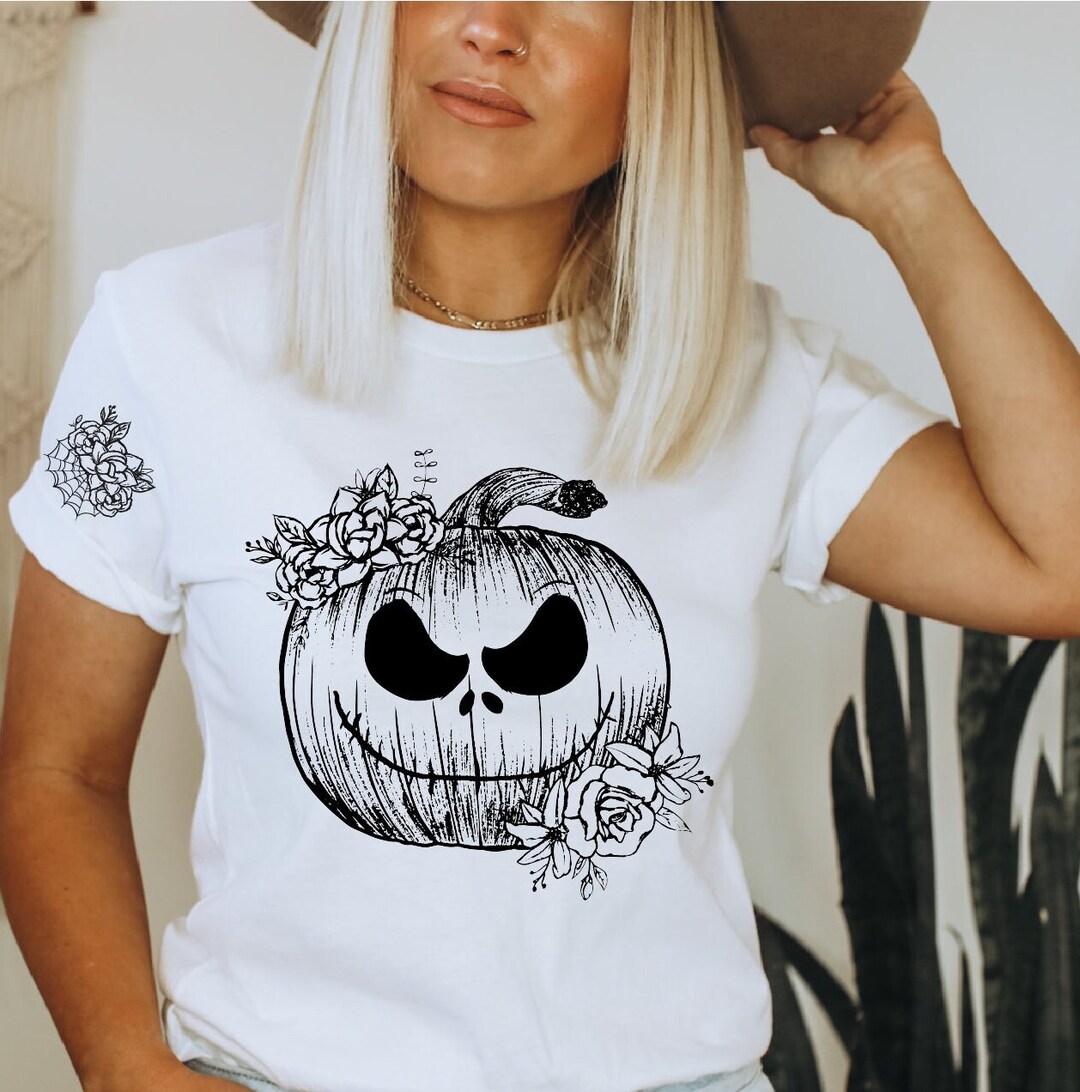 Fall Floral Pumpkin Screen Print Transfer Ready to Press - Etsy