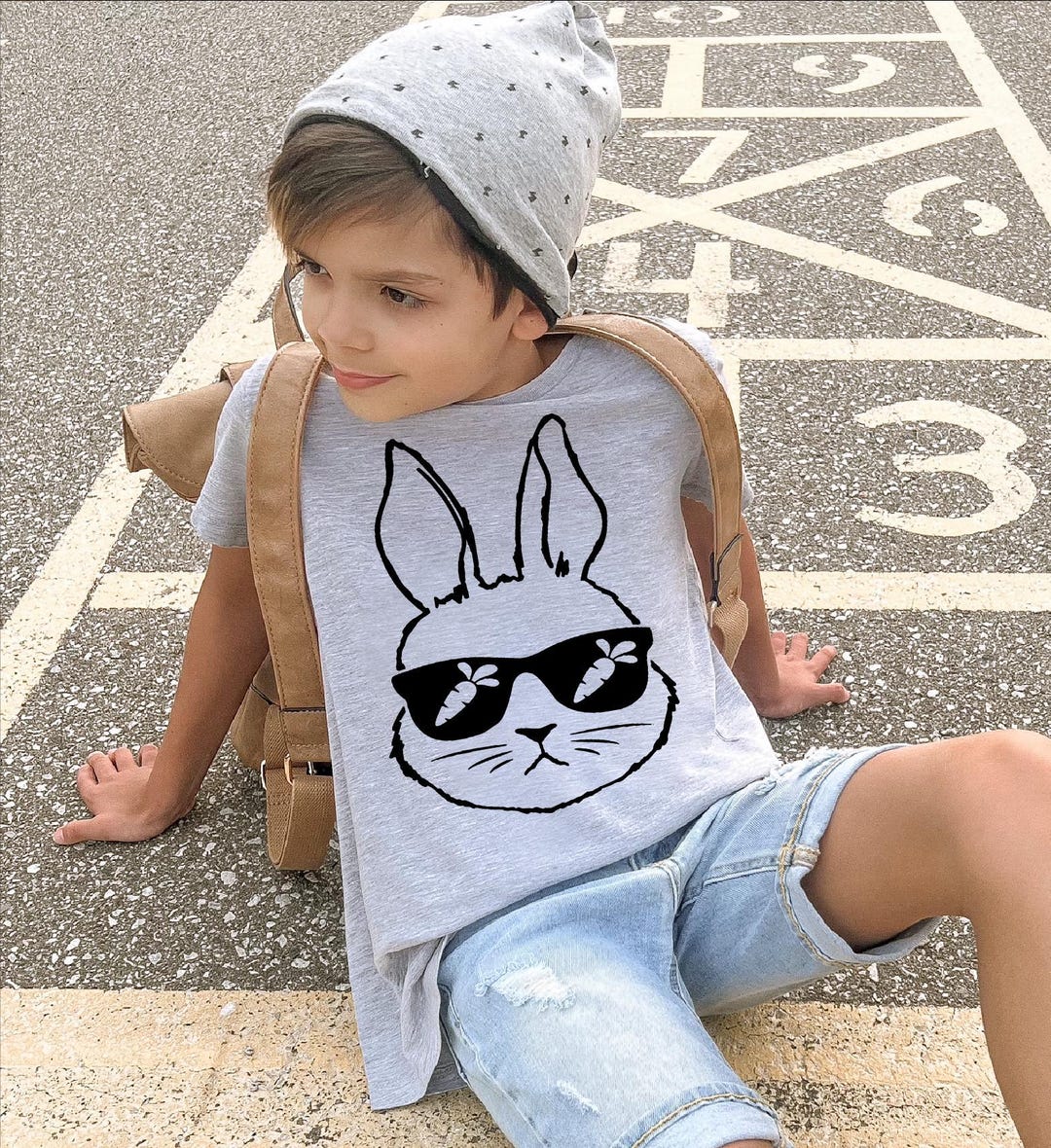 Chill Easter Bunny Screen Print Transfer | Ready to Press | Ready to ...