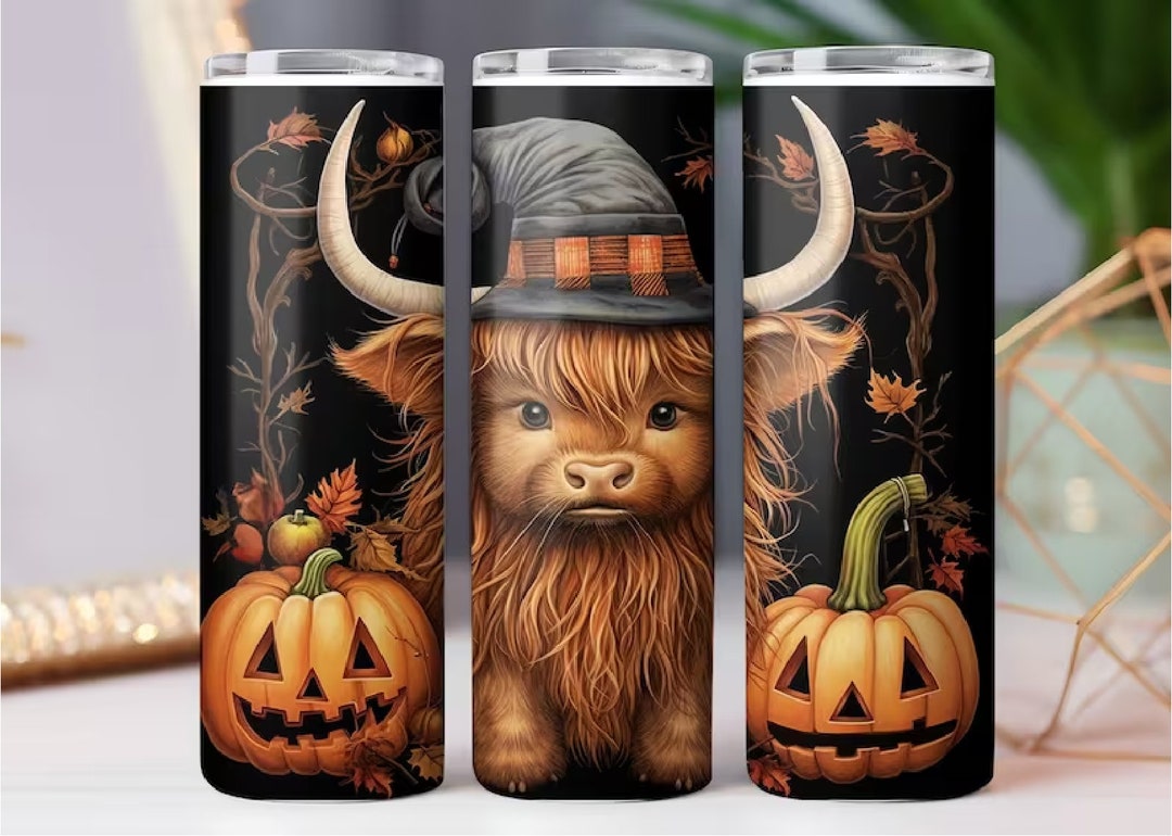 Highlander Halloween 20oz Skinny Tumbler Sublimation Transfer Ready to ...