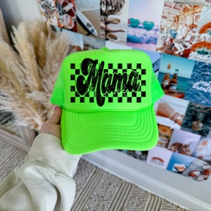 Checkered Hat - Etsy