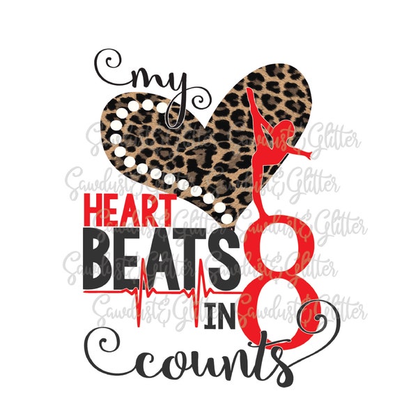 Heart Beats 8 Count - Etsy