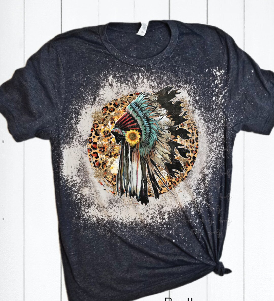 Leopard Headdress Sublimation Transfer | Cute Shirt Design | Western ...