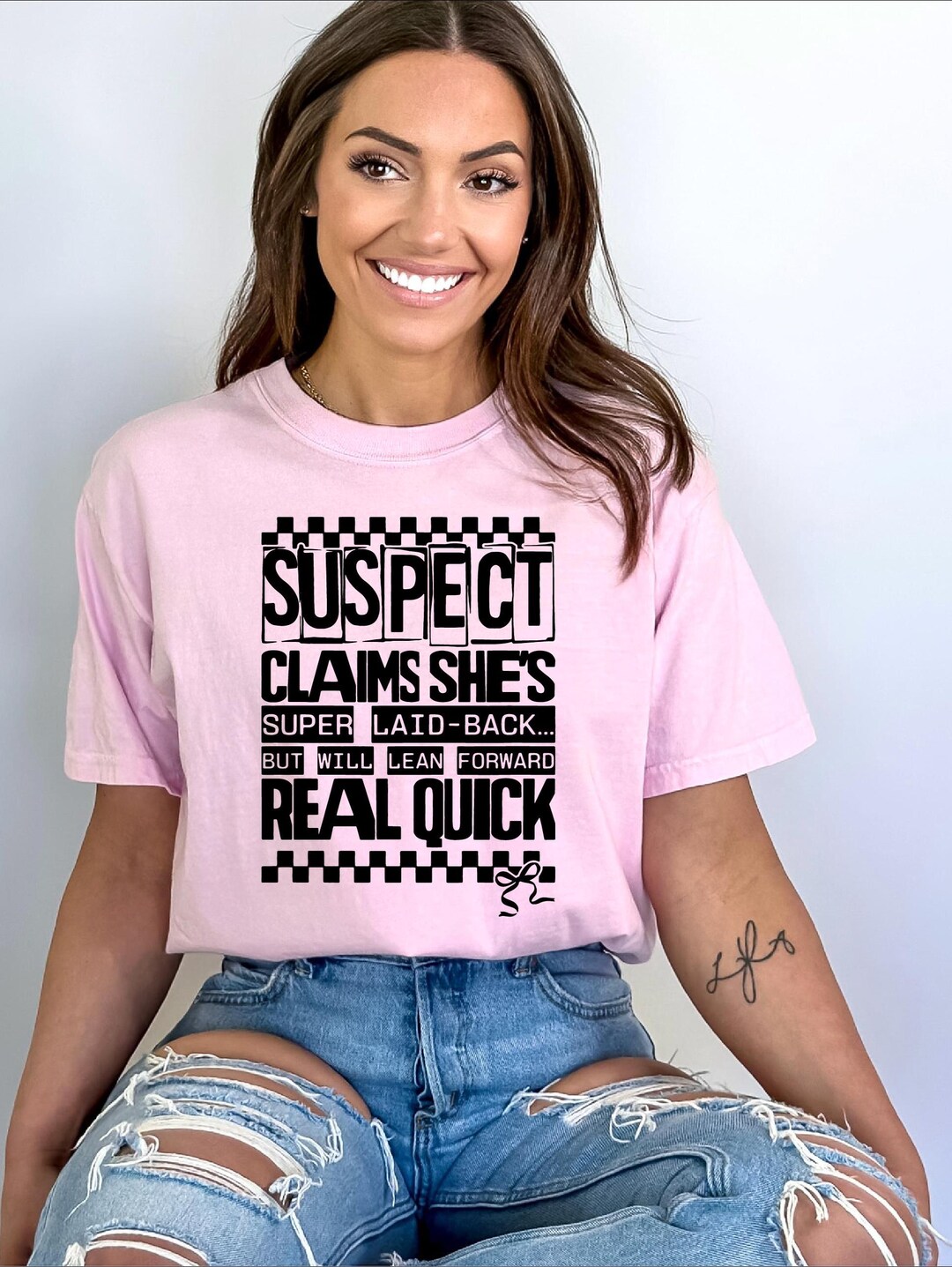 Suspect Screen Print Transfer Ready to Press Ready to Ship Cute Easy ...