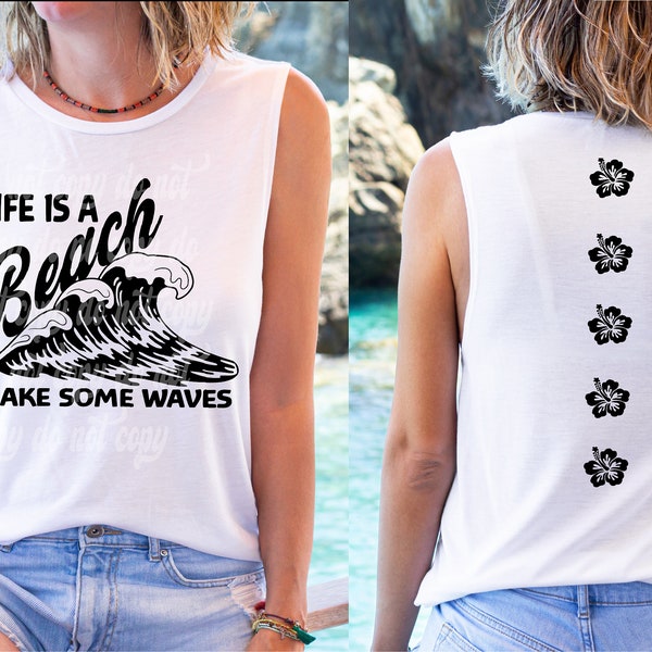 Beach Screen Print - Etsy