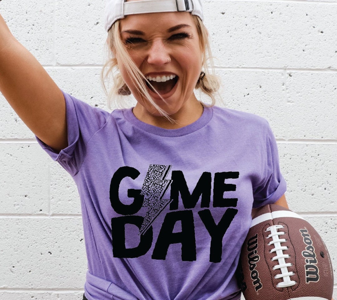 Game Day Screen Print Transfer Ready to Press, Ready to Ship, Cute Easy ...