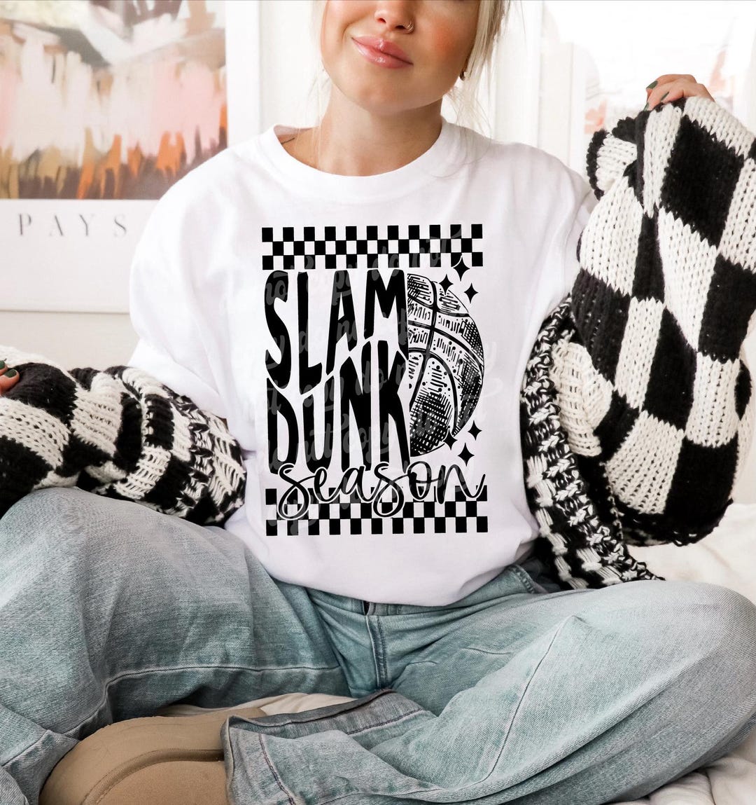 Slam Dunk Season Stacked Screen Print Transfer, Ready to Press, Ready ...