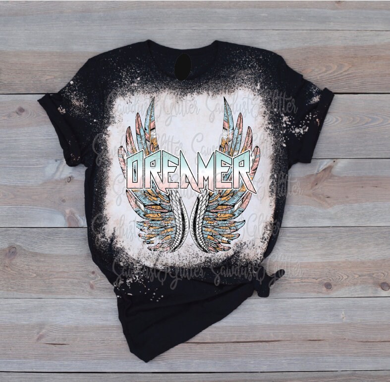 Dreamer Wings Sublimation Transfer | Cute Shirt Design | Western Sass ...