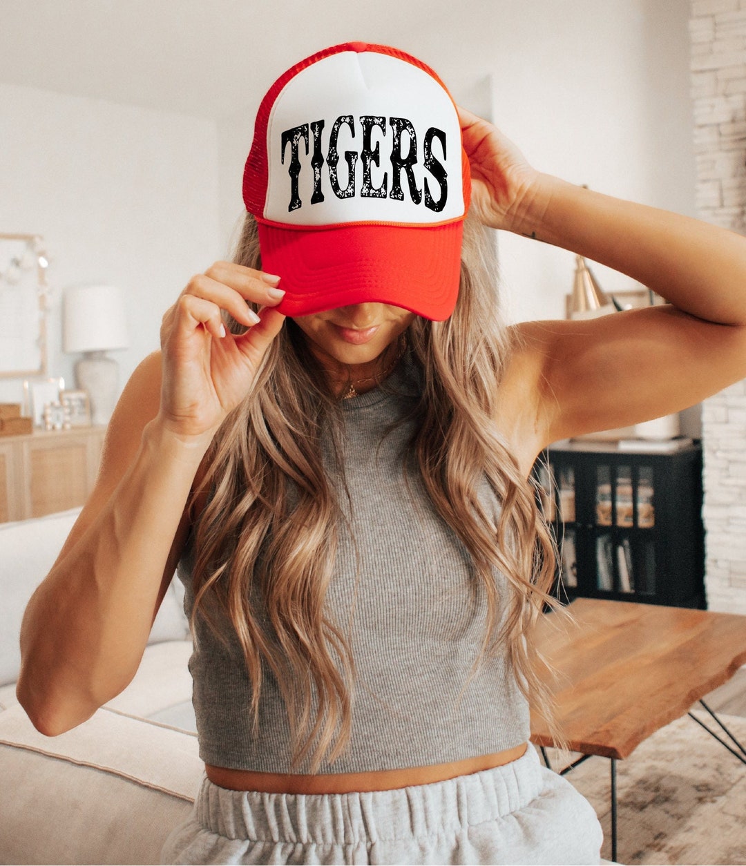 Tigers Hat Screen Print Transfer, Ready to Press, Ready to Apply, Cute ...