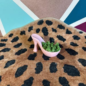 Ceramic High Heel With Pipe Cleaner Succulent - Etsy