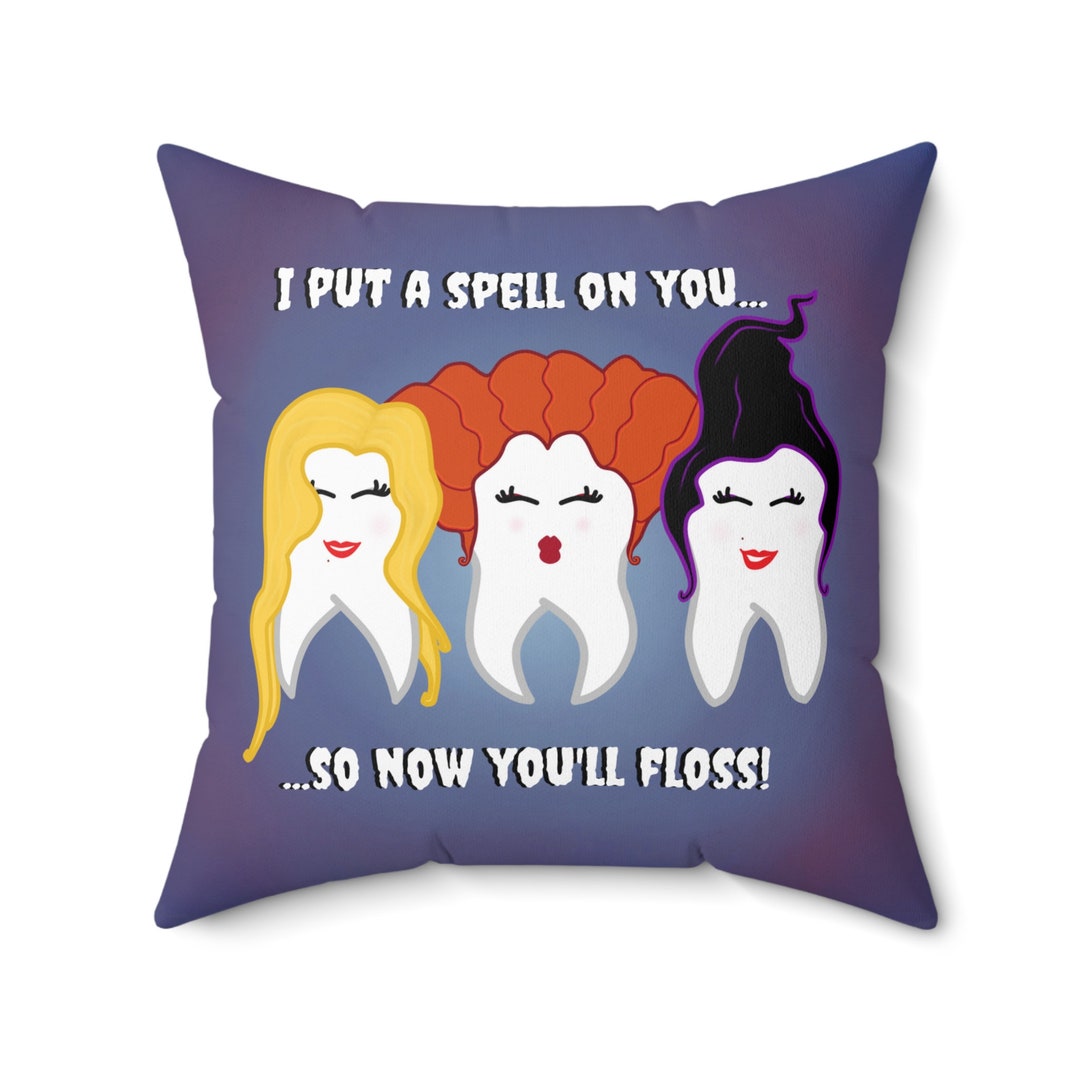 Halloween Teeth Dental Themed Light Purple Three Witch Teeth - Etsy