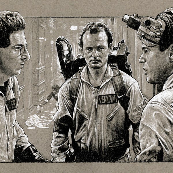 Ghostbusters Portrait - Etsy