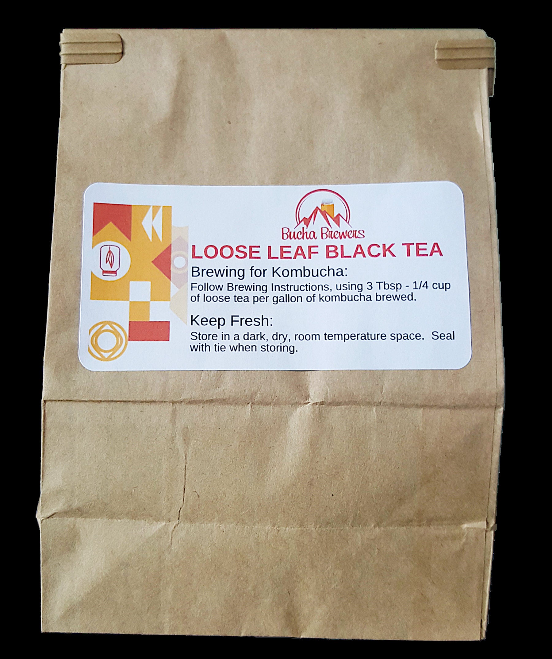 Loose Leaf Black Tea Blend for Kombucha (8 Oz Bag) - Etsy