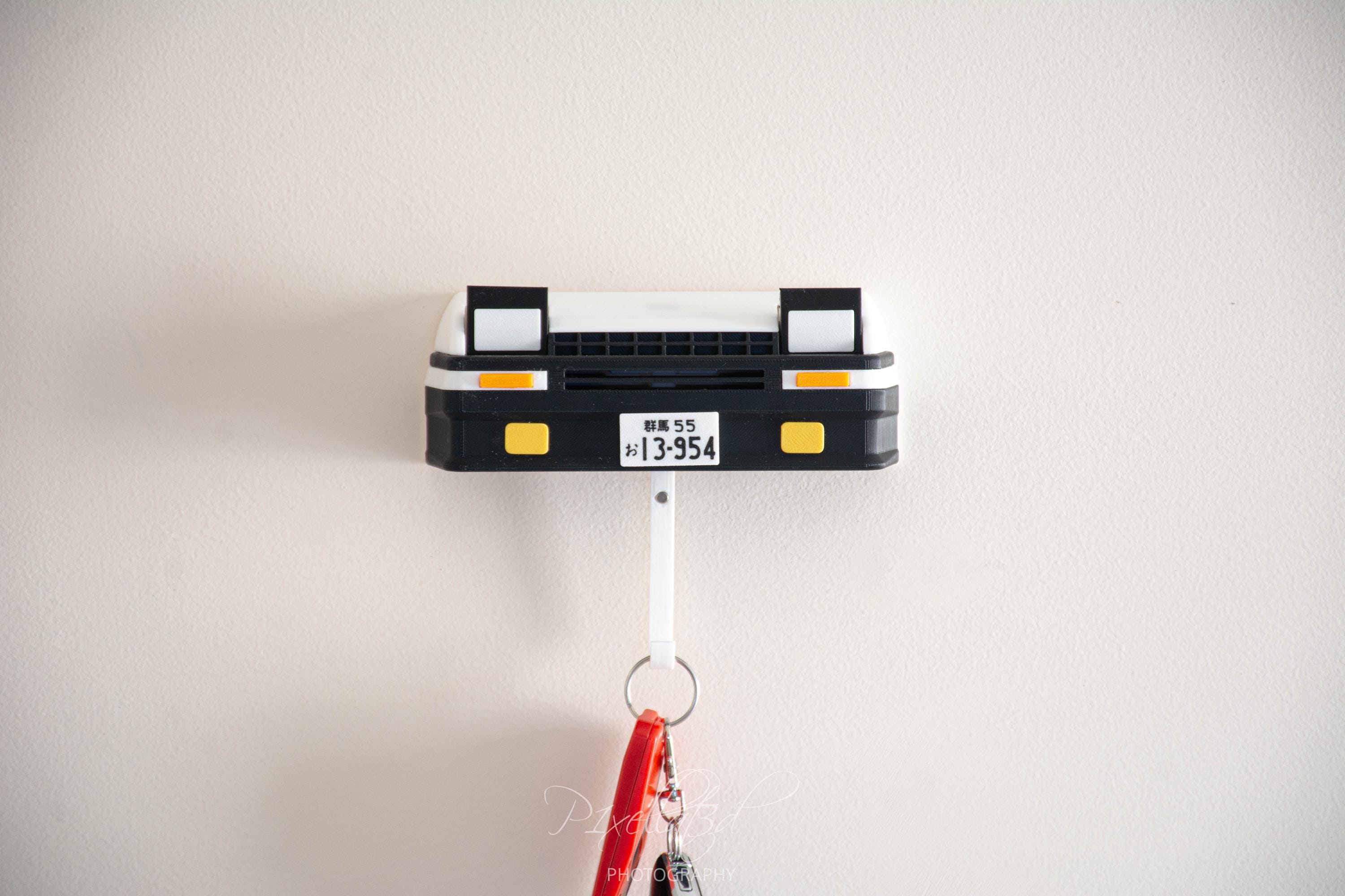 AE86 Trueno Key Holder With Pop-up Headlights | the Ultimate Gift for ...