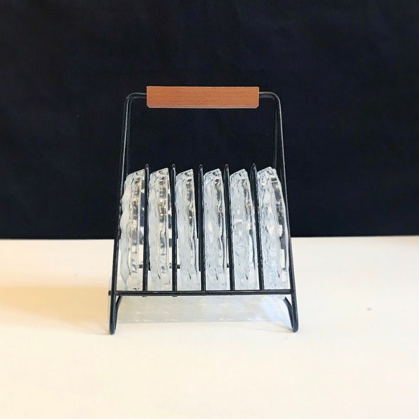 Retro Glass Coasters - Etsy