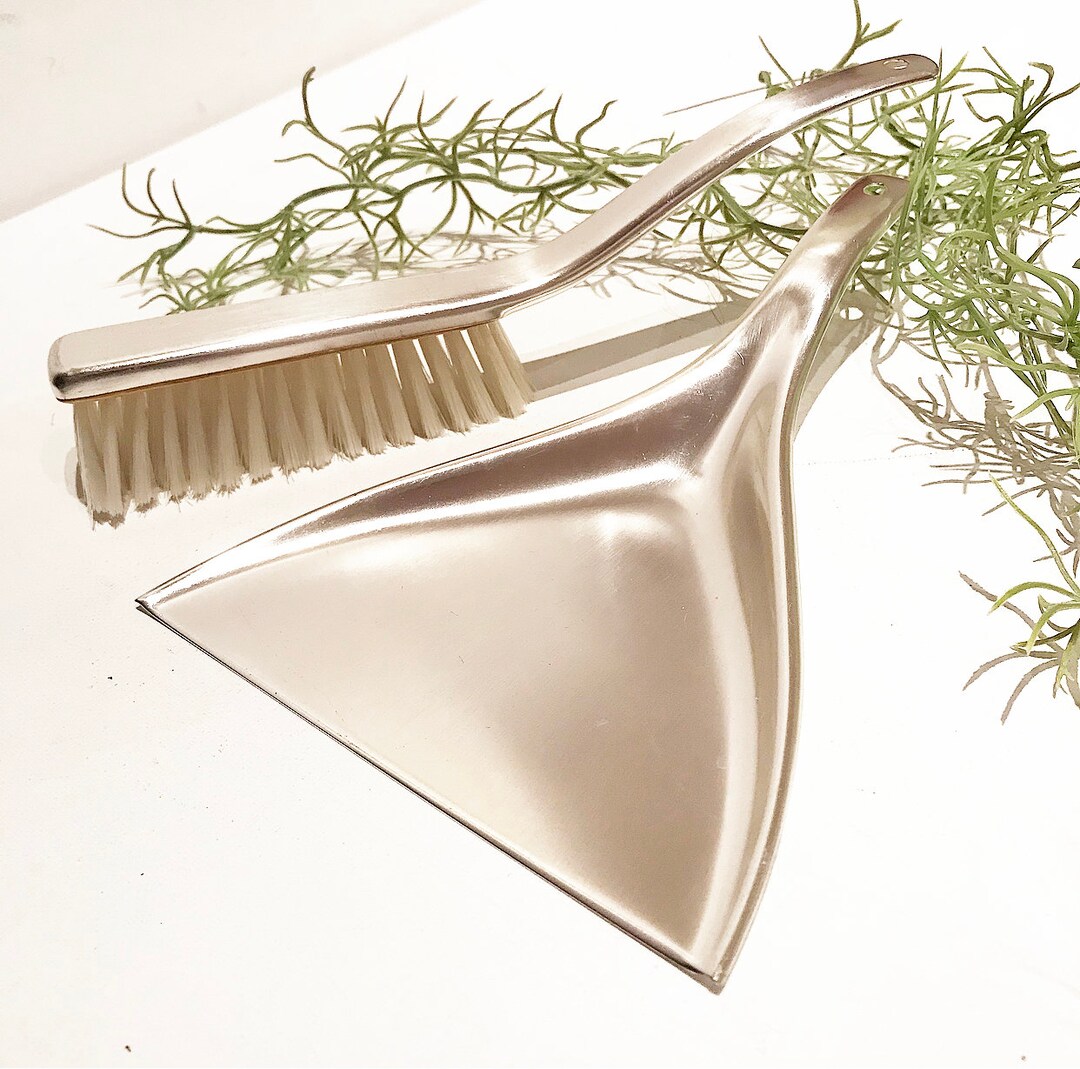 Vintage Wmf Dustpan / Table Broom / Silver / Aluminum / Wood / Retro ...