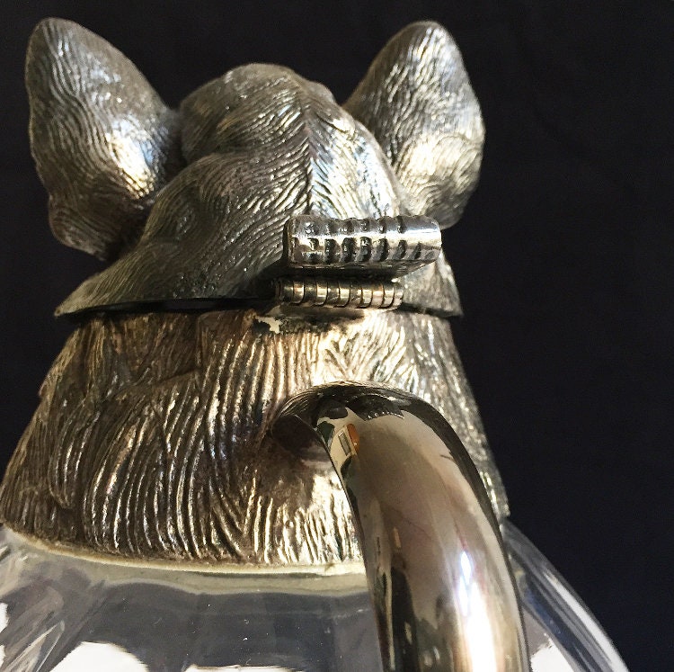 Vintage VALENTI, made in Spain / 60s boar, pig head / Pitcher / glass ...