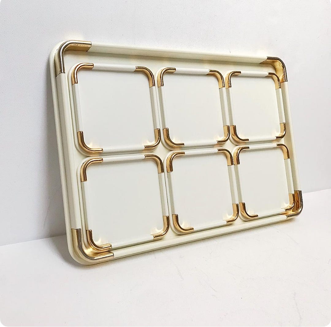 Vintage the Turnwald Collection, International / Tray With Coasters ...