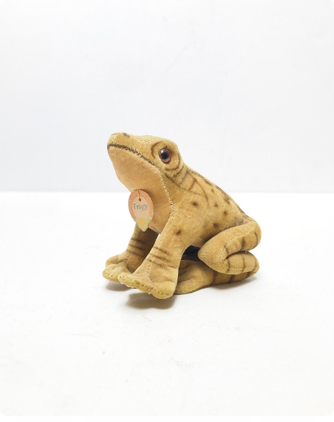Vintage Steiff Plush Toy froggy Frog, Cuddly Toy, 1959 1967 - Etsy