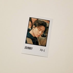 NCT 127 Johnny Photo Cards 4 Pack Photo Cards Kpop Photocards NCT - Etsy