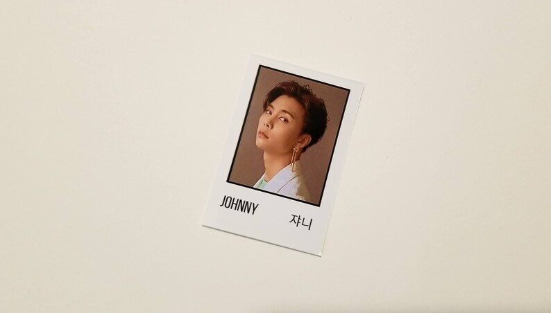 NCT 127 Johnny Photo Cards 4 Pack Photo Cards Kpop | Etsy