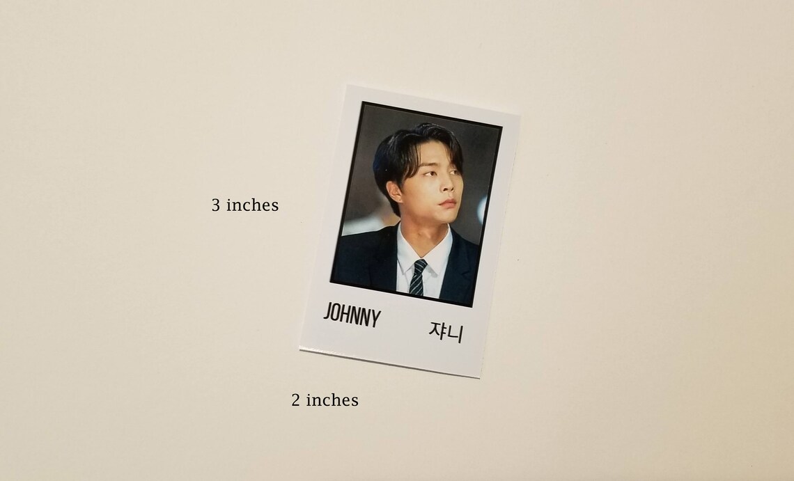 NCT 127 Johnny Photo Cards 4 Pack Photo Cards Kpop | Etsy