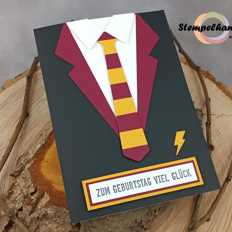 Harry Potter Geburtstagskarte Basteln