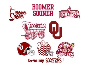Oklahoma sooner svg | Etsy