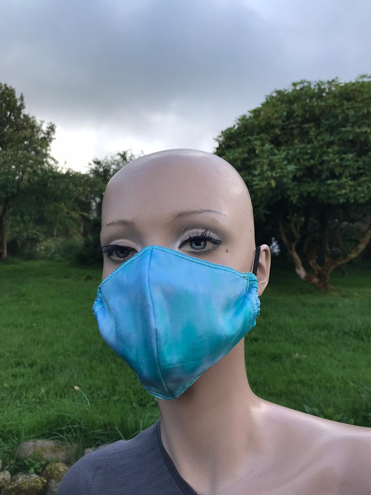 Limited Edition Fabric Face Covering Mask With Non Woven - Etsy