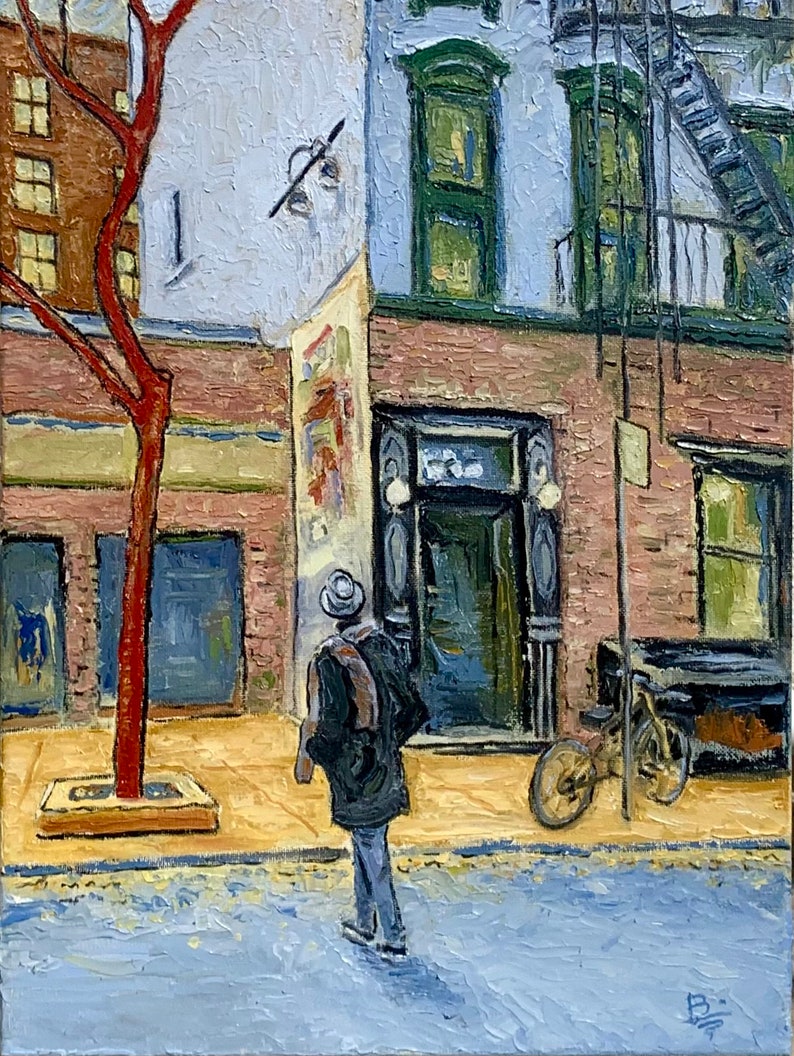 4 Original Impressionist Oil Paintings Inspired by Van Gogh and New ... 4 Original Impressionist Oil Paintings Inspired by Van Gogh and New ...
