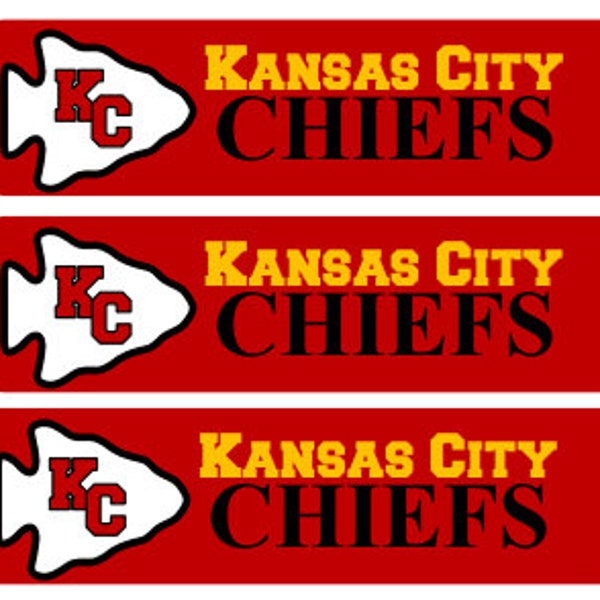 Chiefs Stickers - Etsy