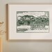 Tarn Hows Lake District Original Linocut Print | Etsy UK